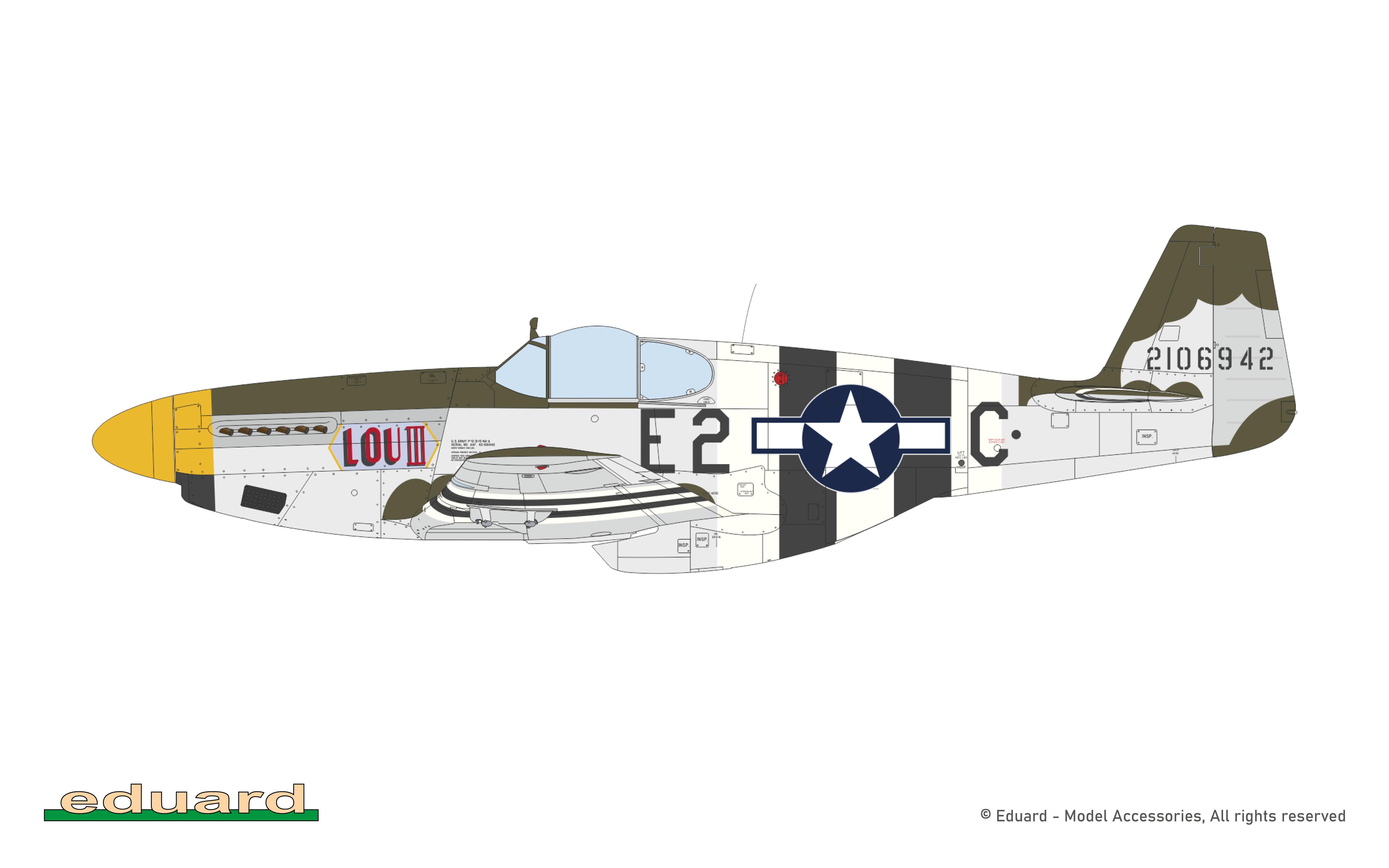 P-51B Mustang 1/48 - Eduard Store
